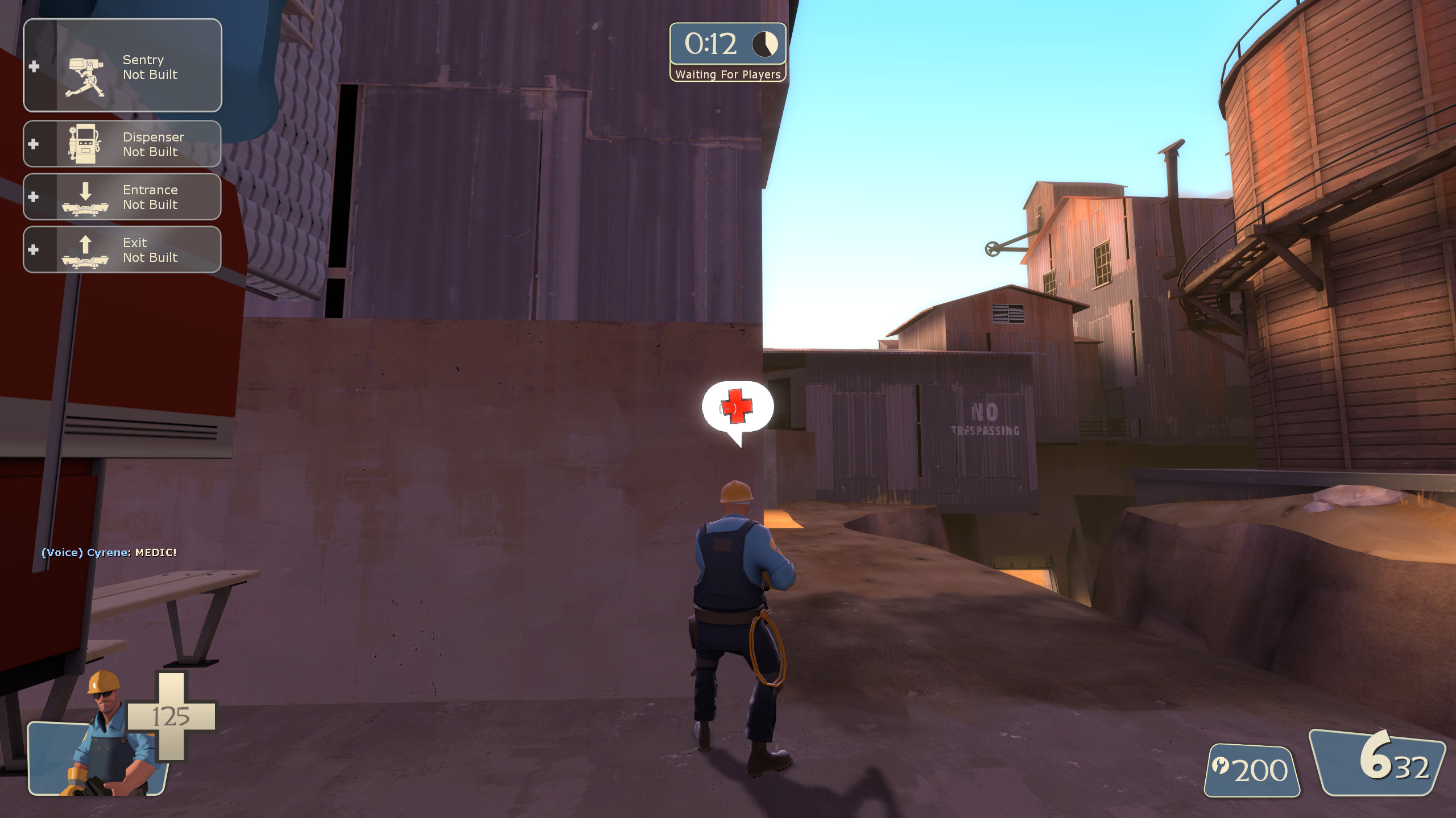 Old Medic Callout Bubble Mod for Team Fortress 2: Gold Rush | TF2GR Mods