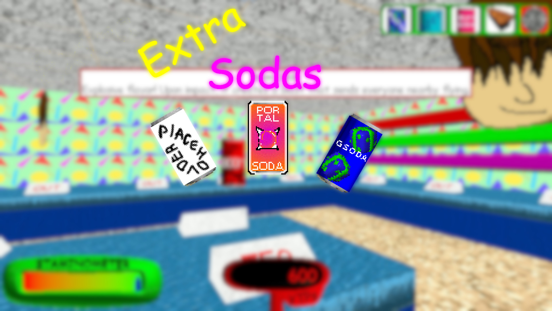 (0.13.X) Extra Sodas Mod for Baldi's Basics | Baldi Mods