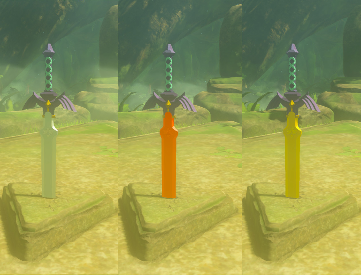ALBW Master Sword(s) Mod for The Legend of Zelda: Breath of the Wild ...