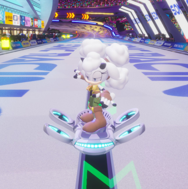 Lanolin the Sheep (Over Amy & Rouge) Mod for Sonic Racing: CrossWorlds ...