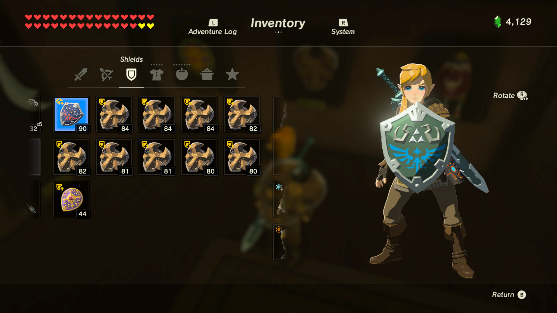 Goddess Hylian Shield - Unofficial Switch Port Mod for The Legend of ...