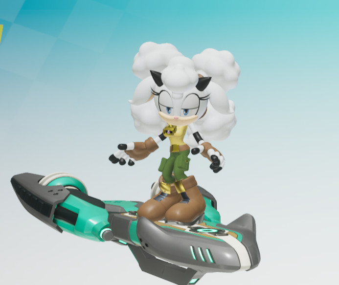 Lanolin the Sheep (Over Amy & Rouge) Mod for Sonic Racing: CrossWorlds ...