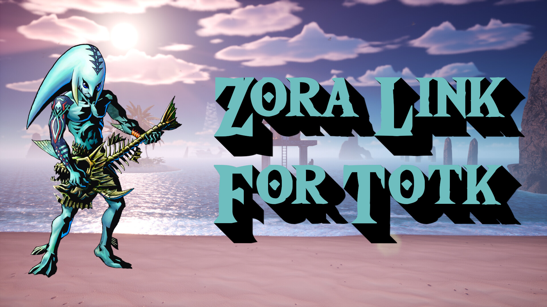 Zora Link - TOTK Mod for The Legend of Zelda: Tears of the Kingdom ...