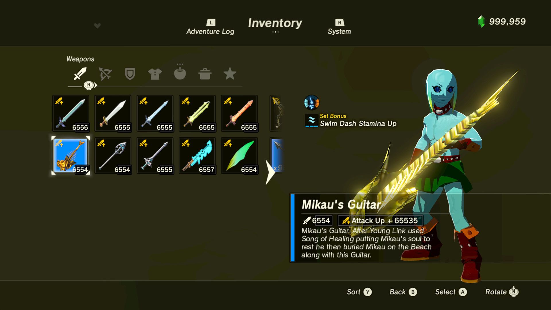 Zora Link - TOTK Mod for The Legend of Zelda: Tears of the Kingdom ...