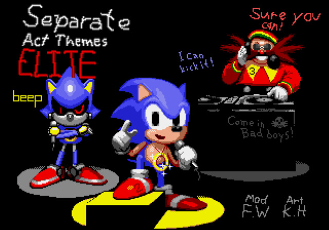 Separate Act Themes Elite Mod for Sonic The Hedgehog 2 Absolute | S2A Mods