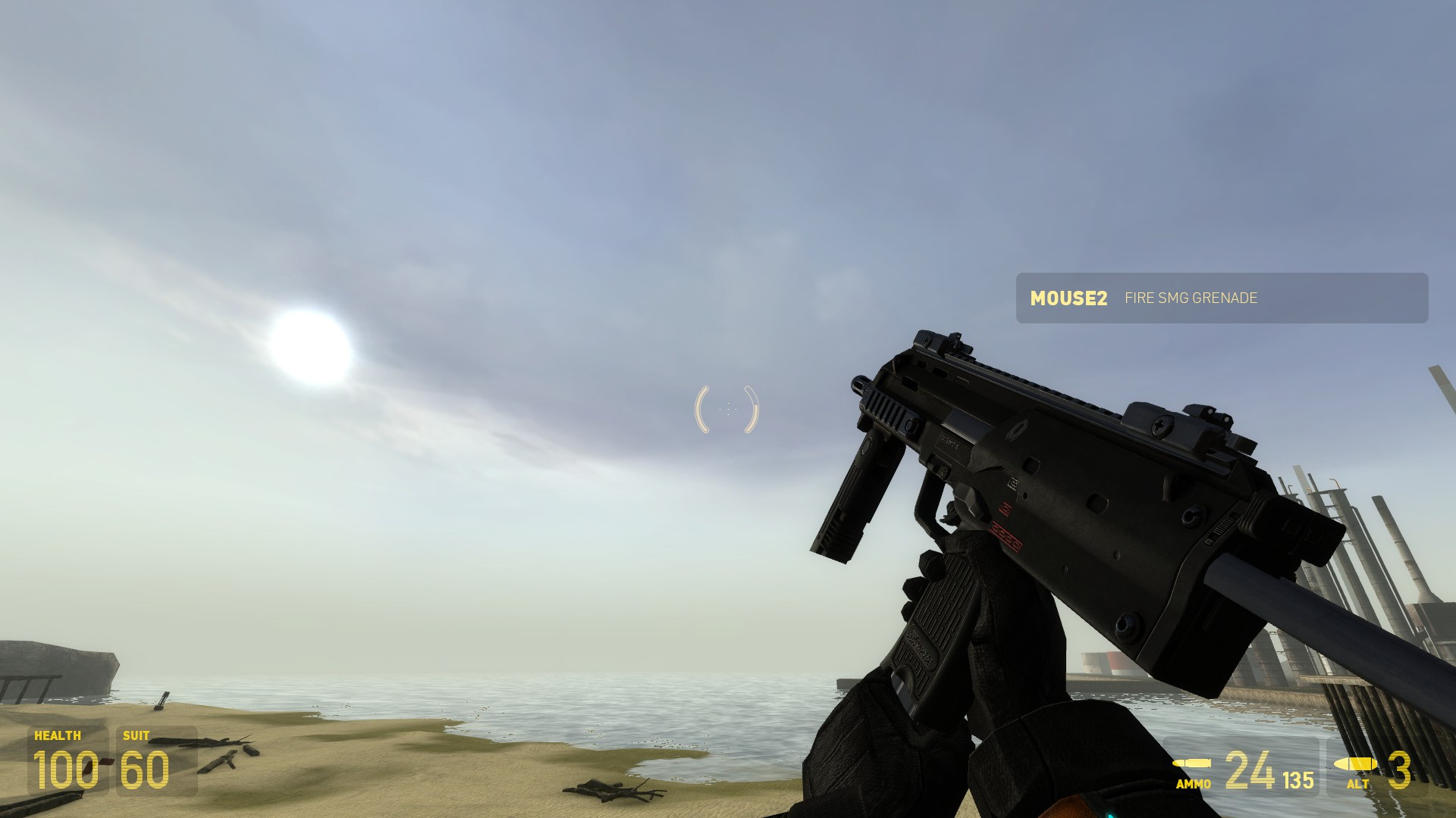 Hyper's MP7 on MTB's Animations Mod for Half-Life 2 | HL2 Mods