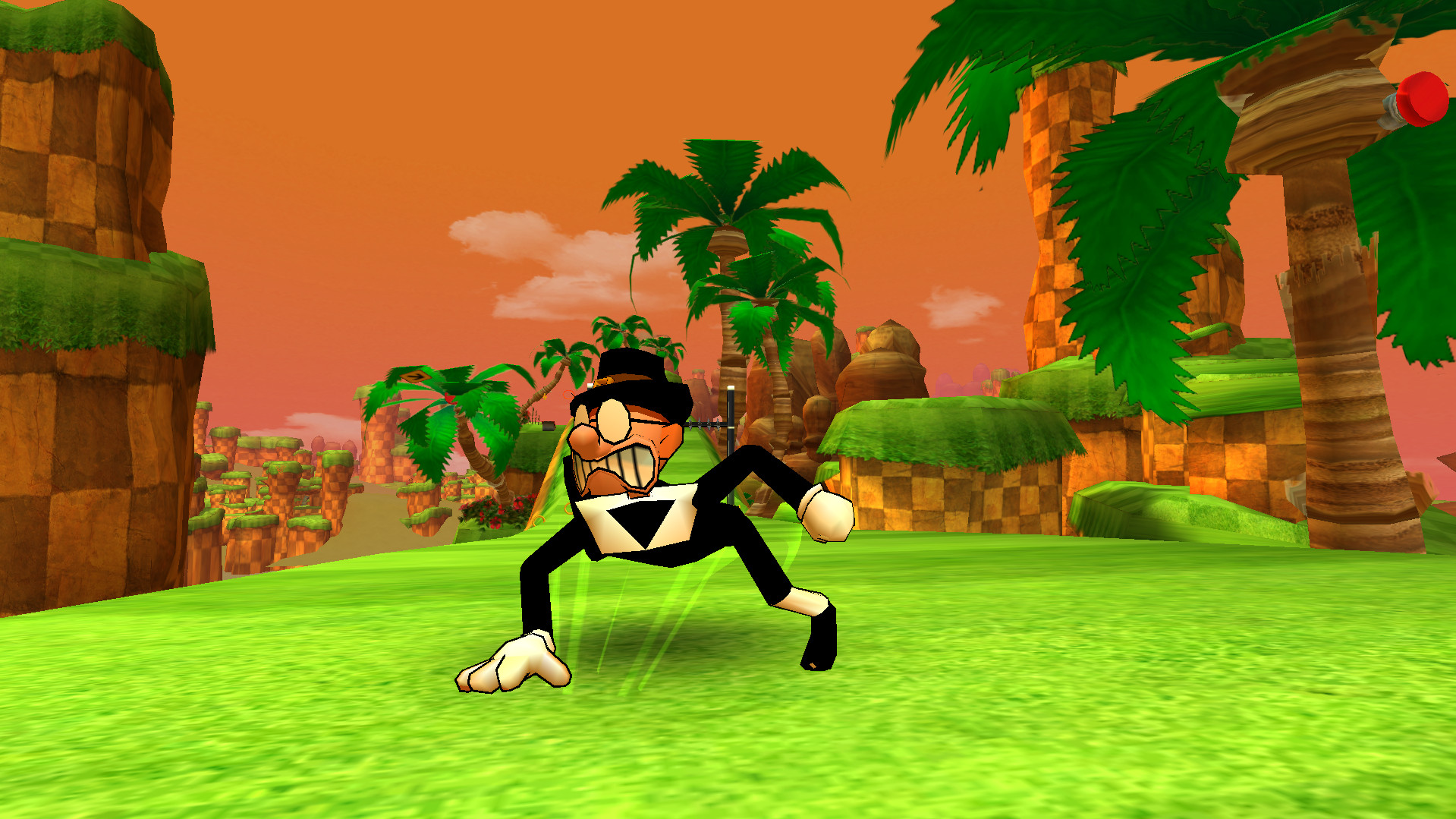 Mr. Stick (Pizza Tower) Mod for Sonic World DX | SWDX Mods