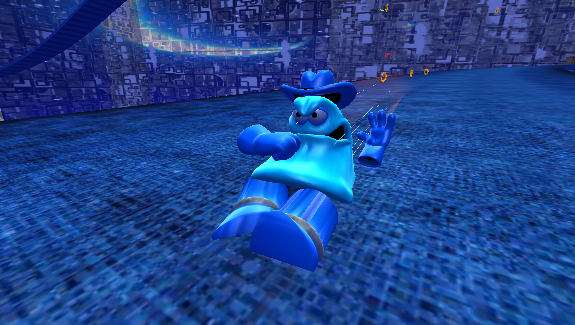 The Vigilante (Pizza Tower) Mod for Sonic World DX | SWDX Mods