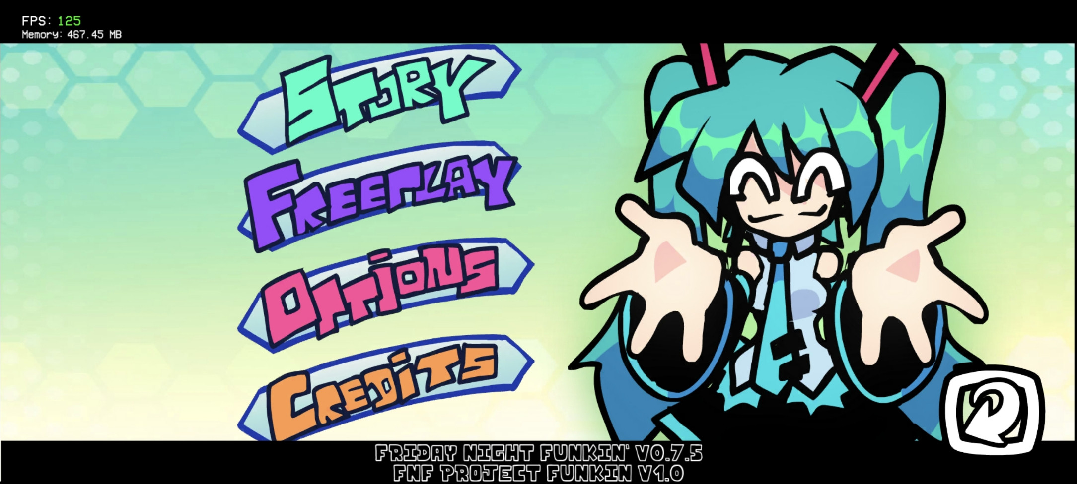 Hatsune miku - Project funkin' V-Slice Mod for Friday Night Funkin ...