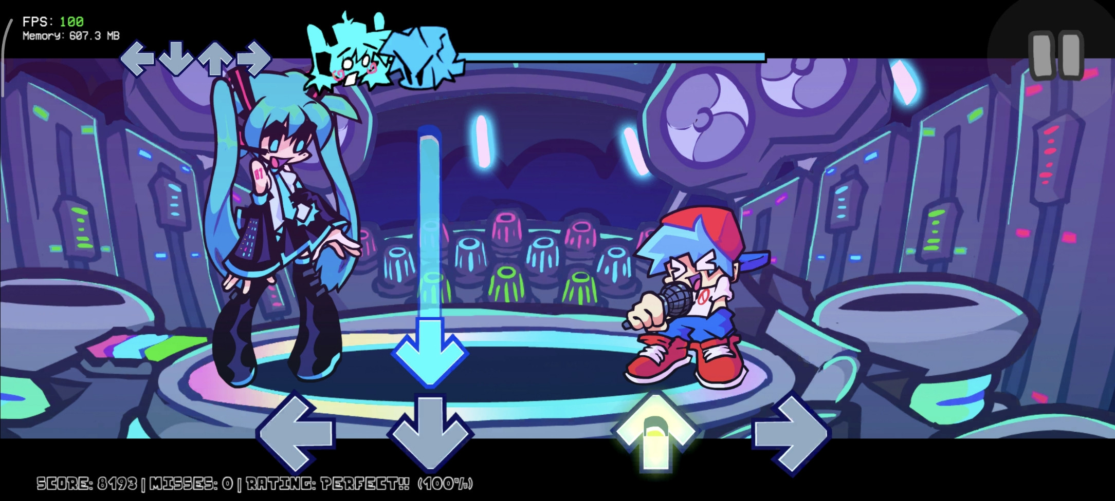 Hatsune miku - Project funkin' V-Slice Mod for Friday Night Funkin ...
