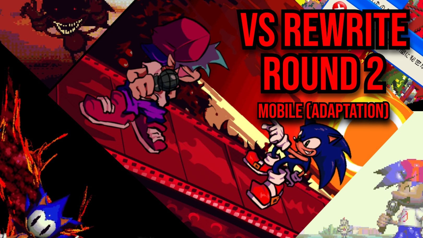 Vs Rewrite : Round 2 (Mobile Adaptation) Mod for Friday Night Funkin ...