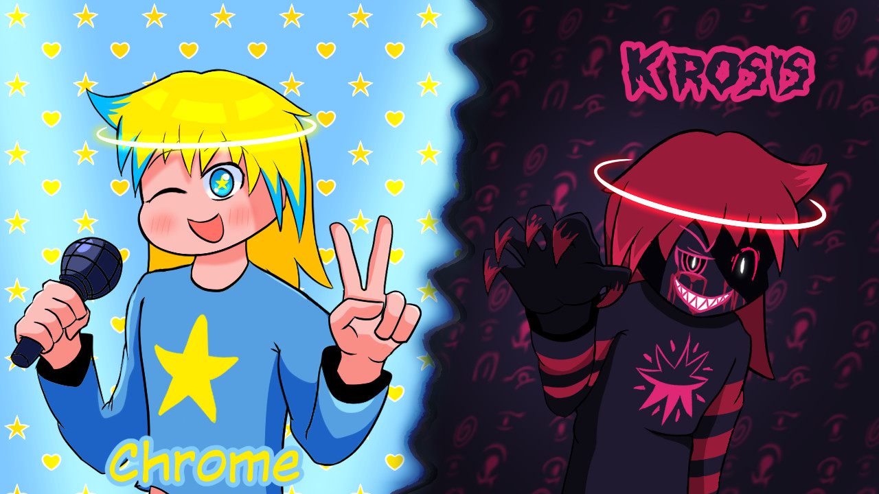 Chrome and Krosis Pack (Sprites and Chromatics) Mod for Friday Night ...