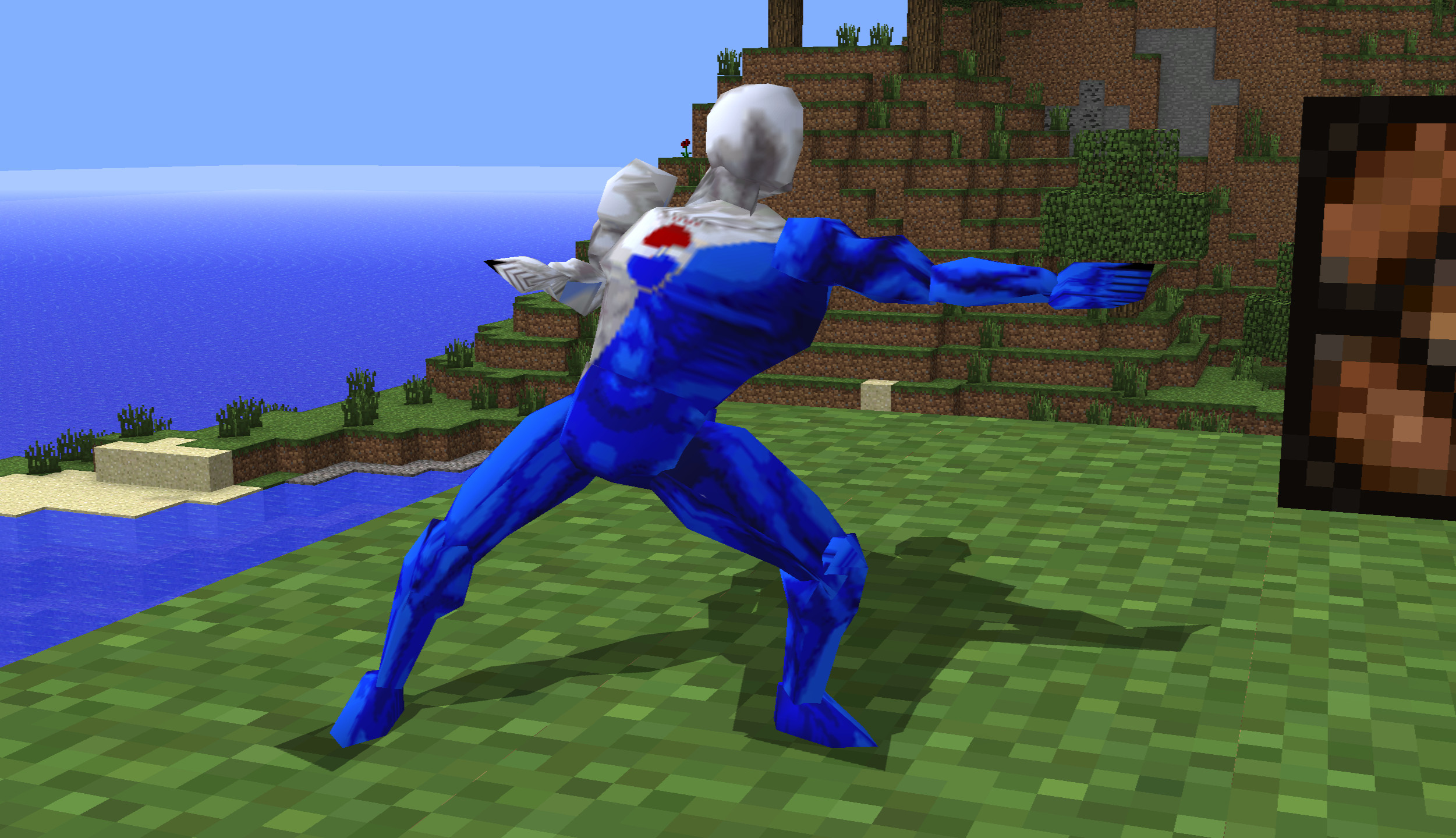 Pepsiman(PS1) over REX Dragon King Mod for Super Smash Bros. Brawl ...