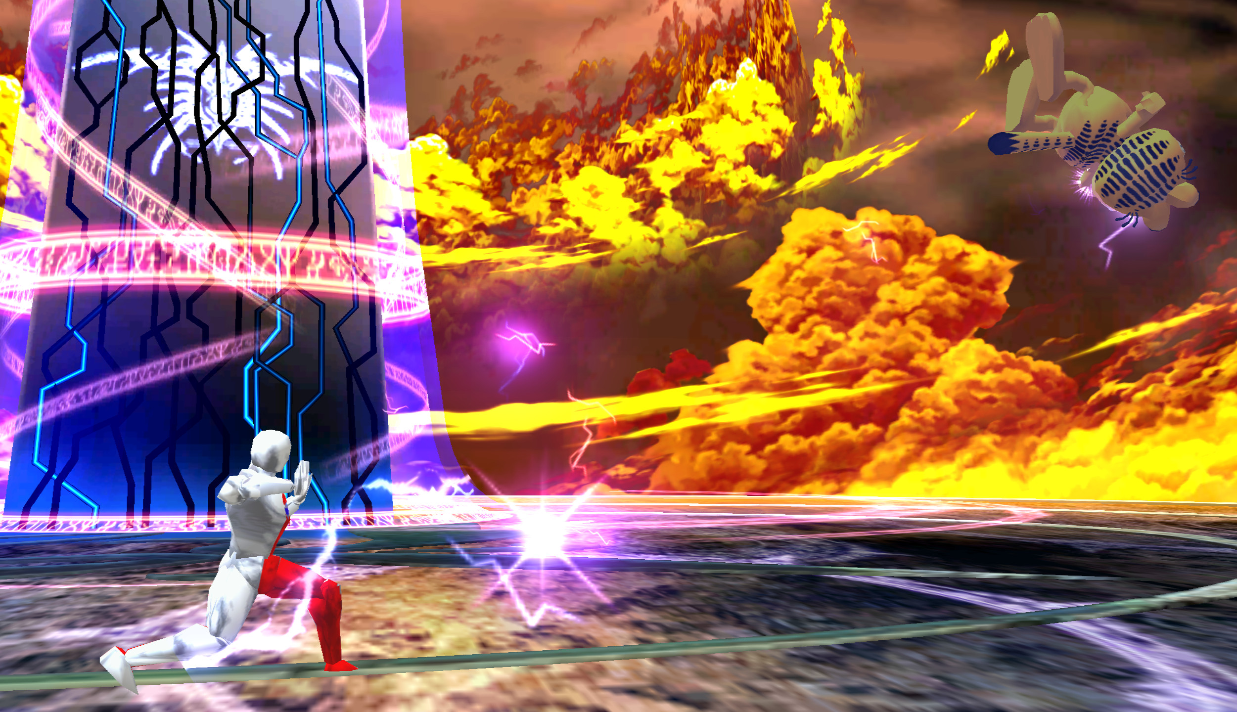 Pepsiman(PS1) over REX Dragon King Mod for Super Smash Bros. Brawl ...