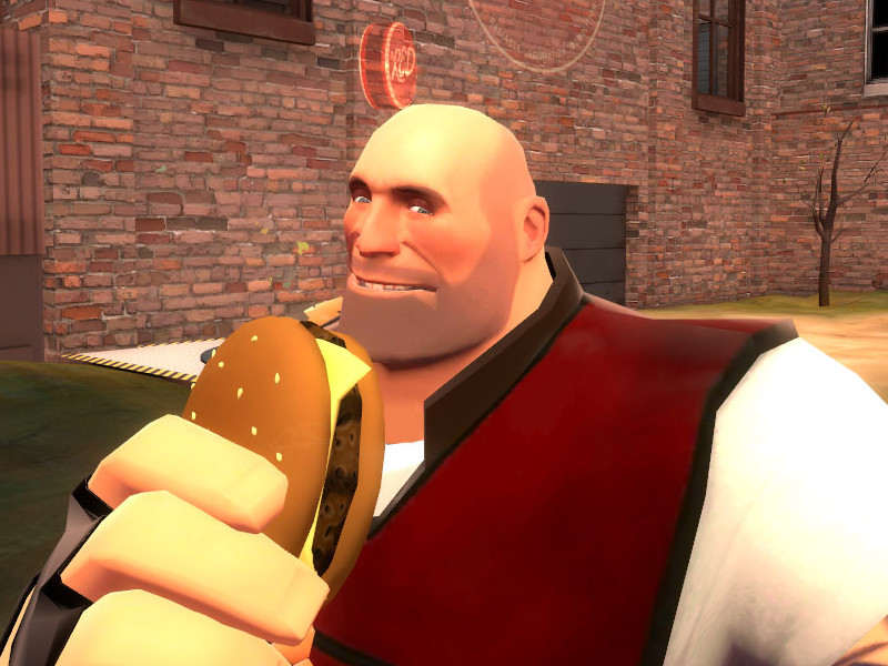 Cheeseburger Edible Device Mod for Team Fortress 2 | TF2 Mods