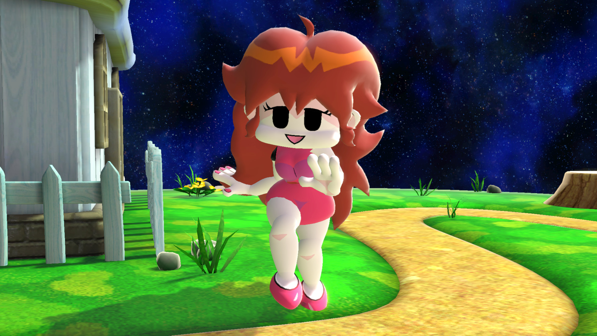 FNF Girlfriend (REQUEST) Mod for Super Smash Bros. Ultimate | SSBU Mods