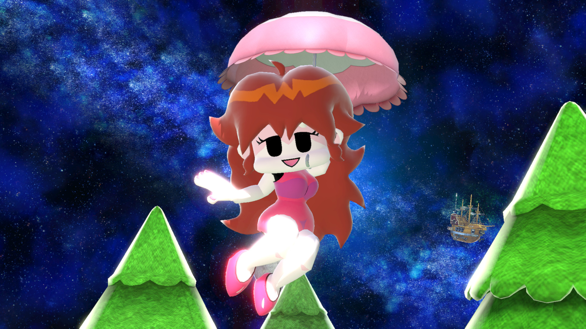 FNF Girlfriend (REQUEST) Mod for Super Smash Bros. Ultimate | SSBU Mods