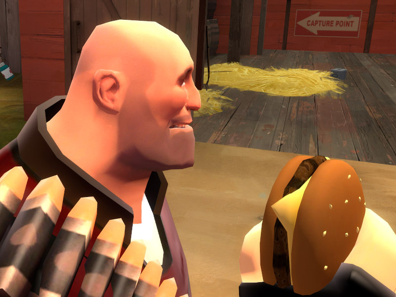 Cheeseburger Edible Device Mod for Team Fortress 2 | TF2 Mods