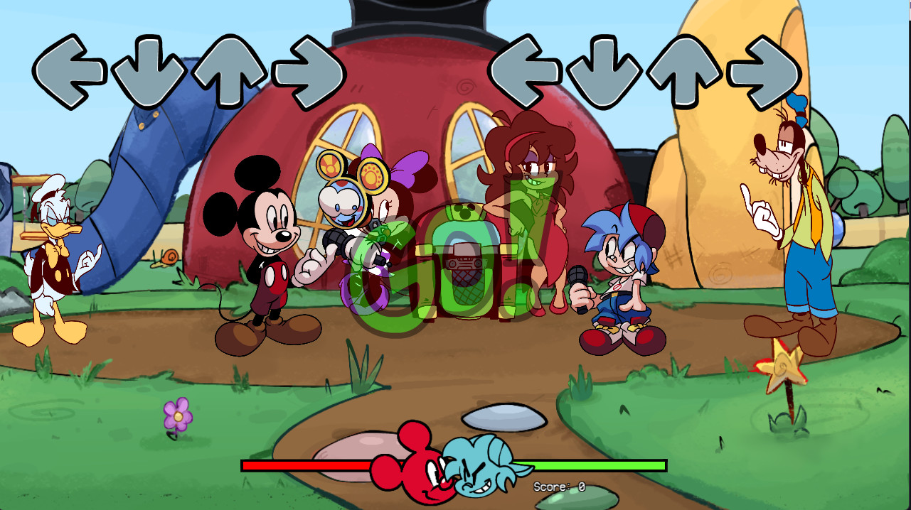 V.s. mouse: rookie edition V-Slice port Mod for Friday Night Funkin ...