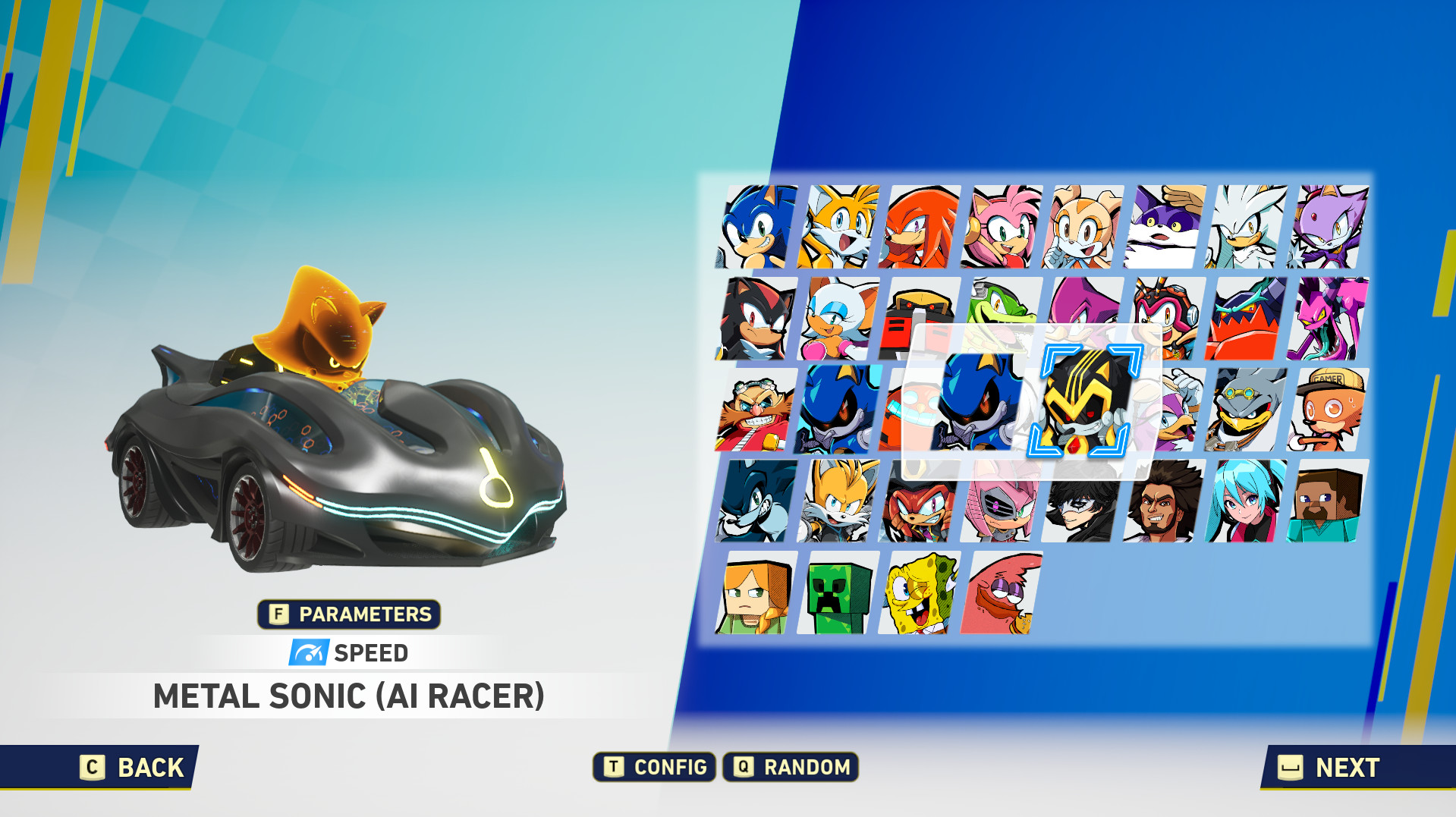Shard The Metal Sonic [Red Alt] Crosstalk Render Mod for Sonic Racing ...