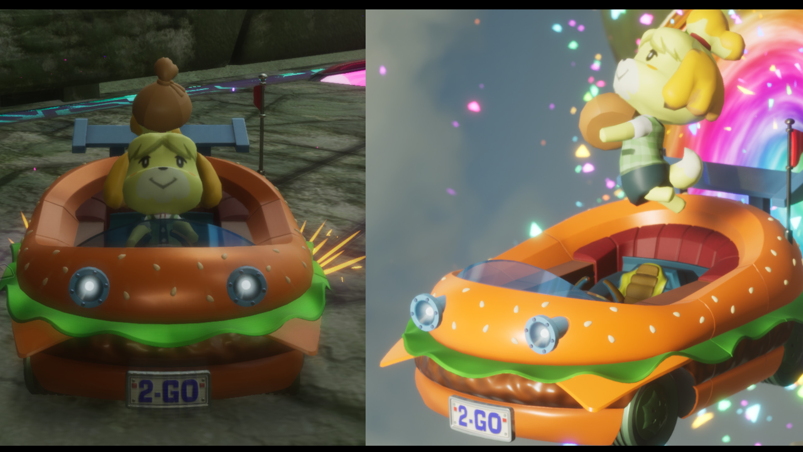 Isabelle over Cream Mod for Sonic Racing: CrossWorlds | SR:CW Mods