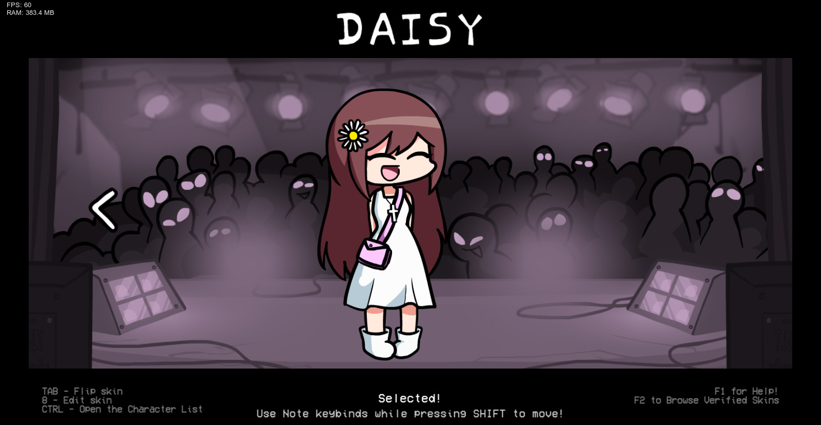 Daisy Skin Psych Engine Online Mod for Friday Night Funkin' | FNF Mods