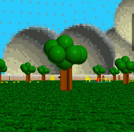 BRO THIS PLAYGROUND IS BIG Mod for Baldi's Basics | Baldi Mods