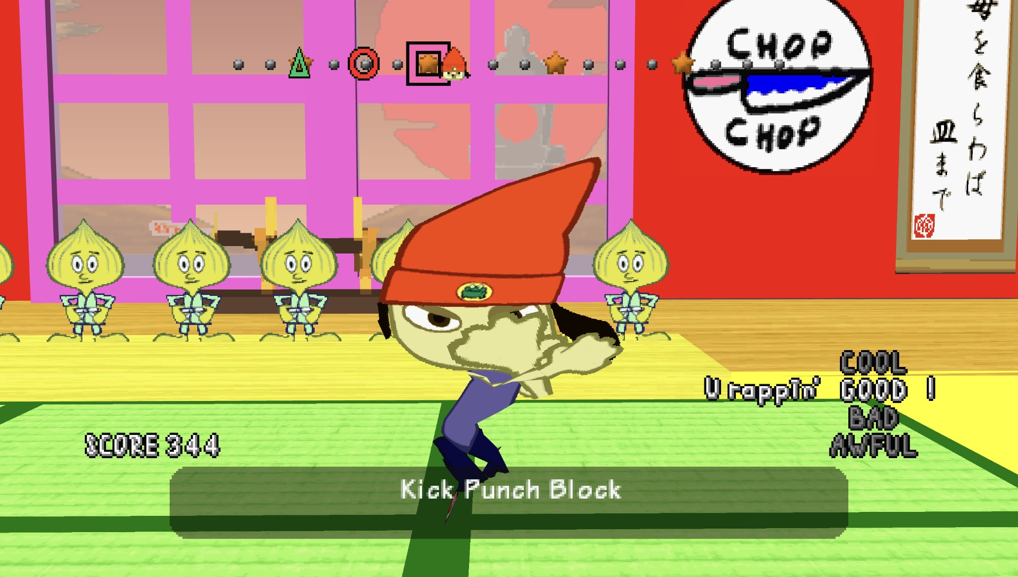 Classic style buttons!!! (PSP) Mod for PaRappa the Rapper | PTR Mods