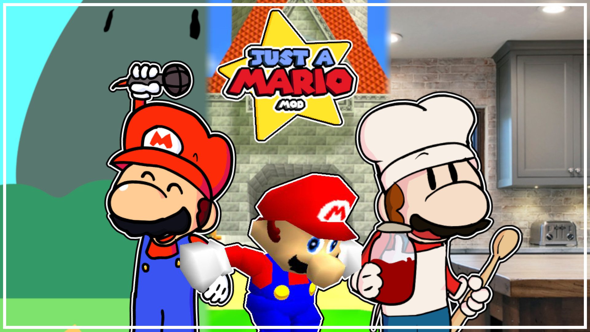 Just A Mario Mod (DEMO) Mod for Friday Night Funkin' | FNF Mods