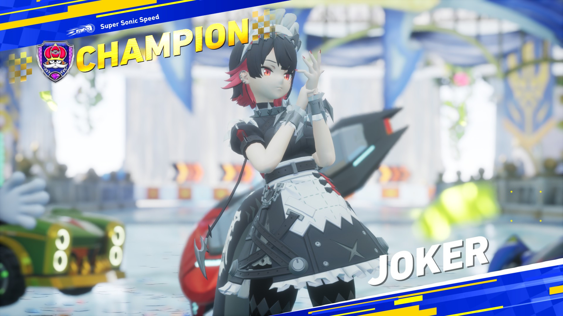 Ellen Joe over Joker Mod for Sonic Racing: CrossWorlds | SR:CW Mods