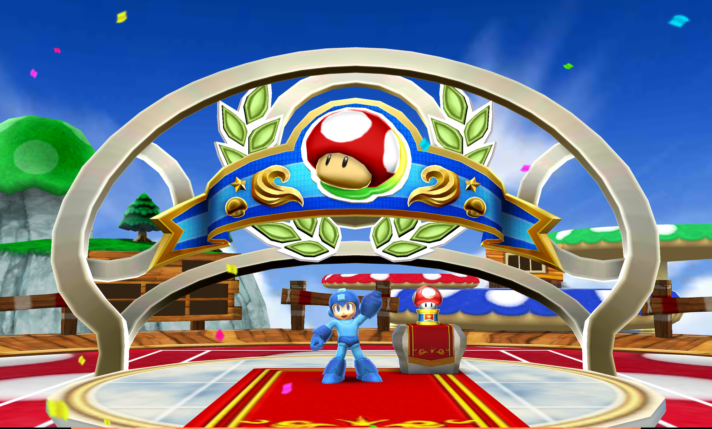 Mega Man Mod for Mario Tennis open | MTO Mods