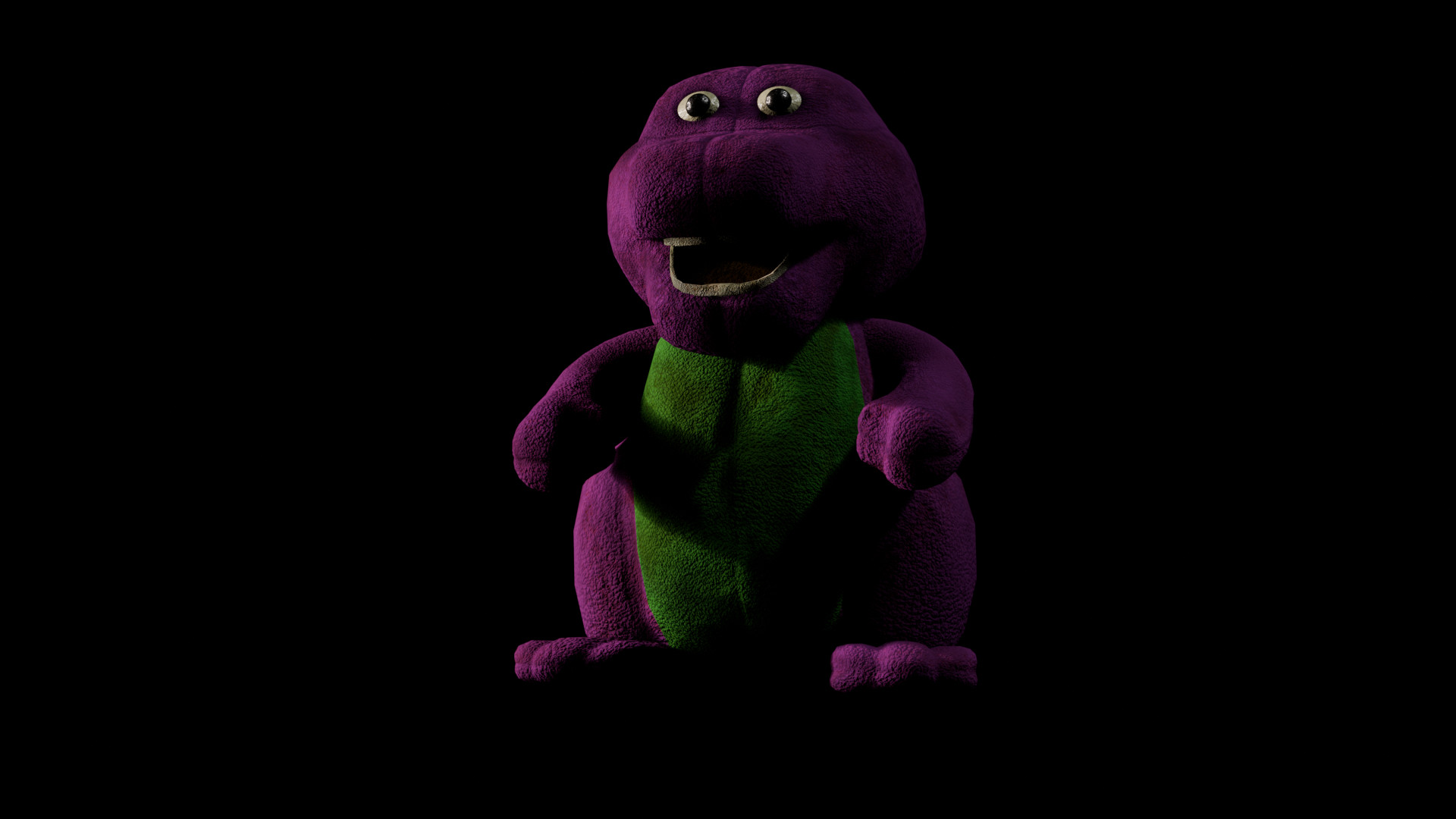 [SENSITIVE CONTENT] Hellspawn Barney the Dinosaur 3D Model Mod for ...