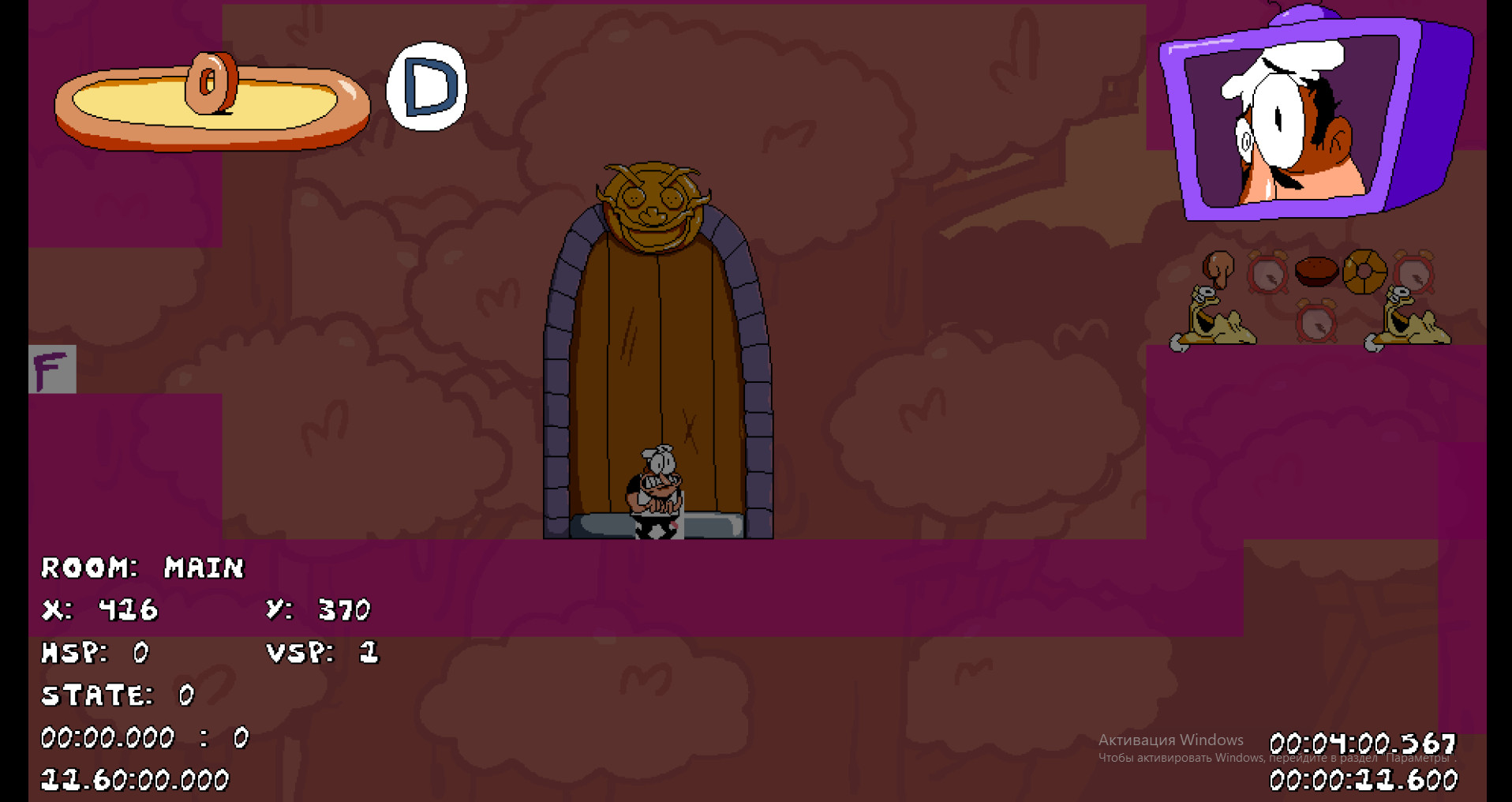 What's shaking, Bacon AFOM PORT (pre demo) Mod for Pizza Tower | PT Mods