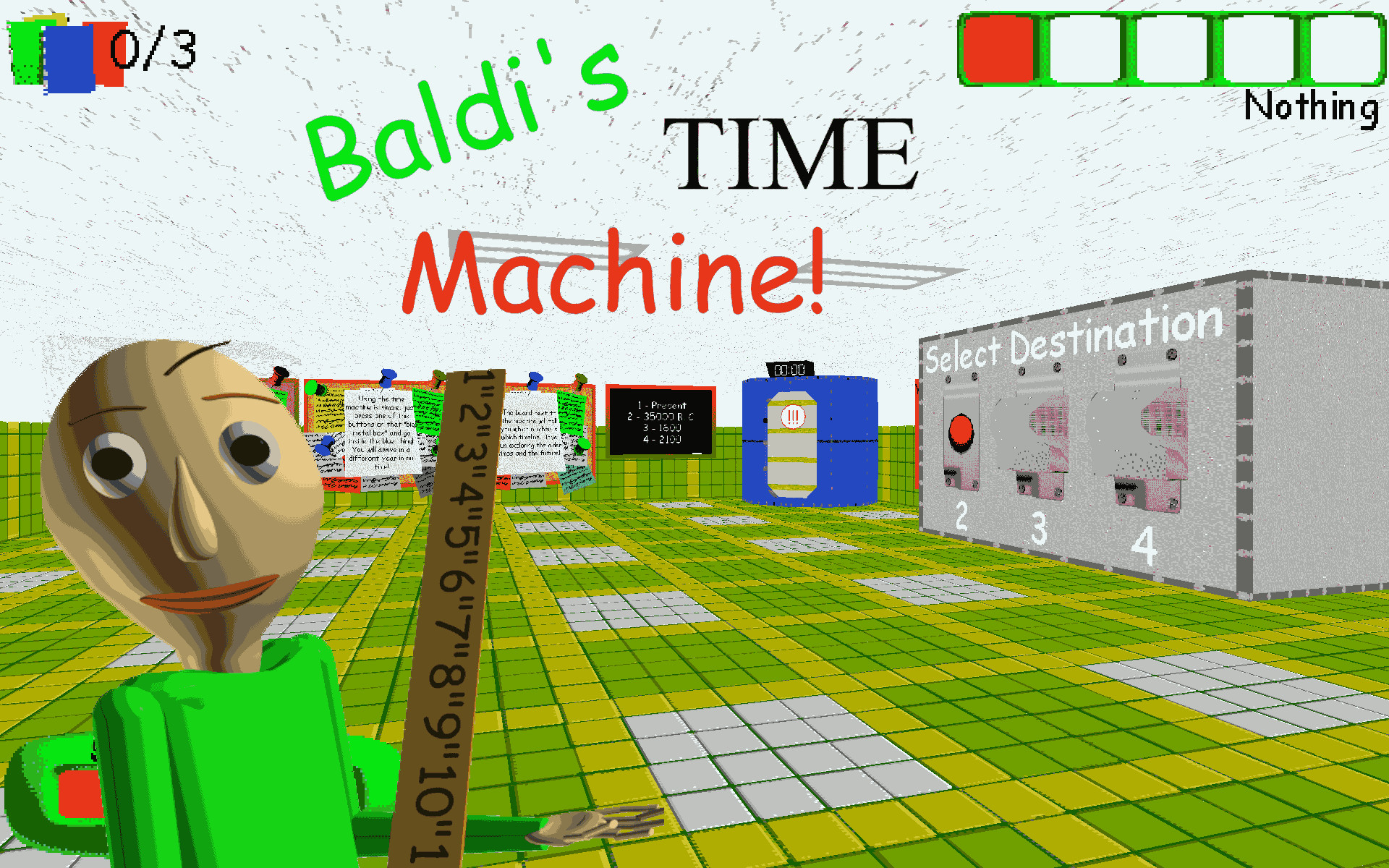 (0.13.X) Baldi's Time Machine! Mod for Baldi's Basics | Baldi Mods