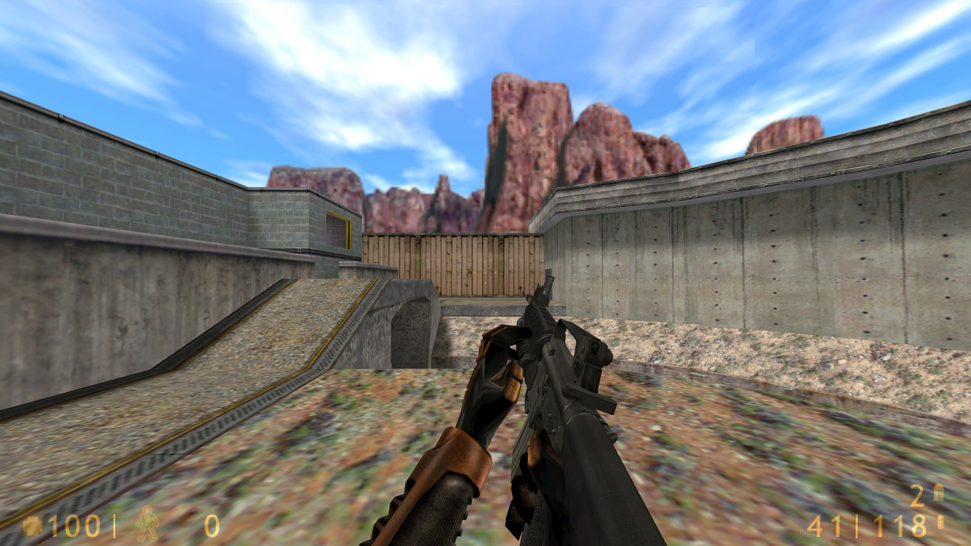 Colt ARs on Cliffton_Vlodhammer's Animations Mod for Half-Life | HL Mods