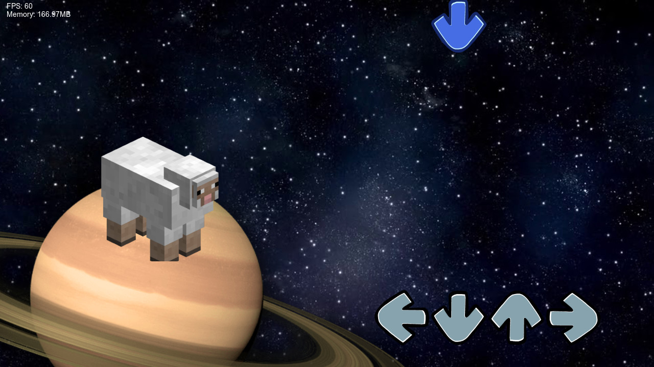 LA OVEJA DE SATURNO en FNF Mod for Friday Night Funkin' | FNF Mods