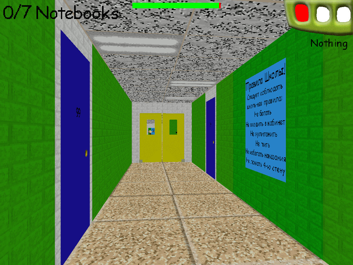 Baldi's basics textures edition Mod for Baldi's Basics | Baldi Mods
