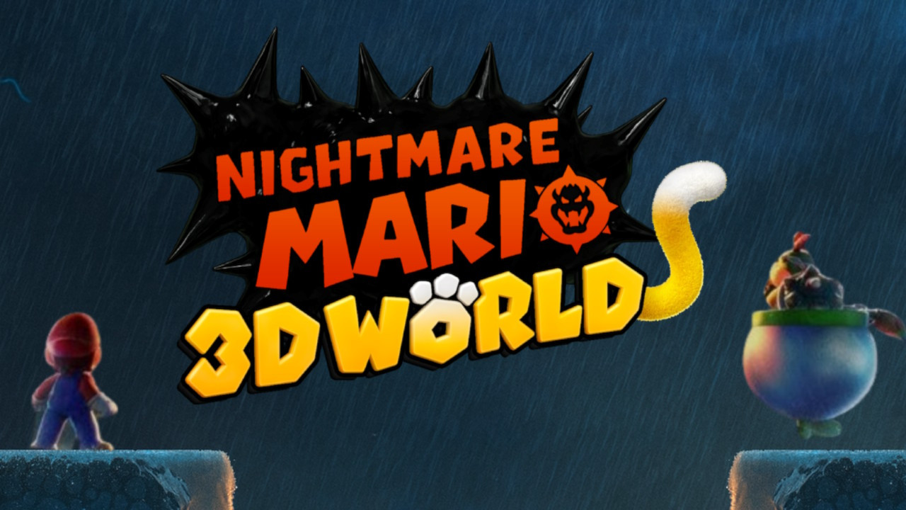 NIGHTMARE Mario 3D World Mod for Super Mario 3D World + Bowser's Fury ...