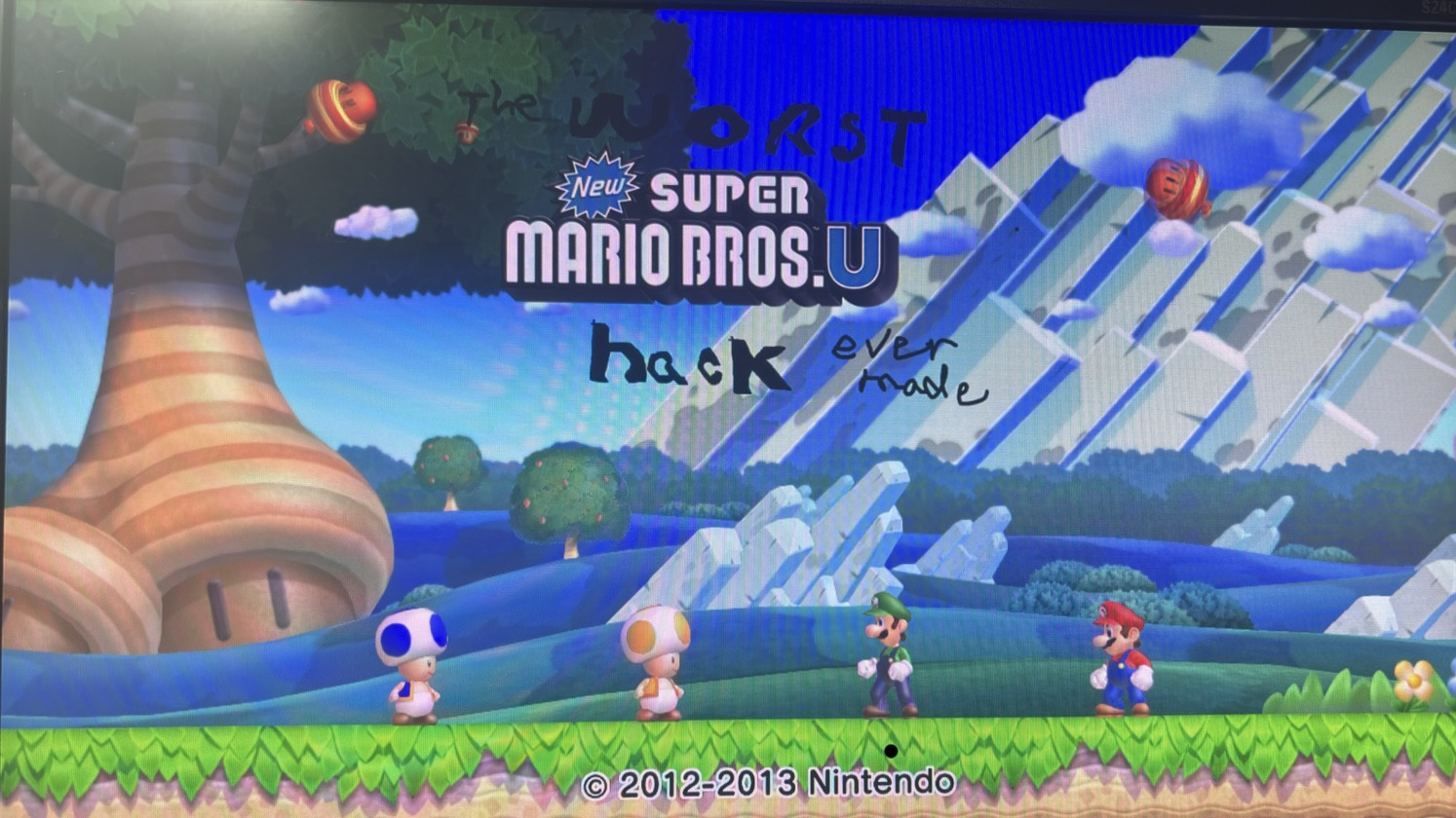 The Worst New Super Mario Bros. U hack ever made Mod for New Super ...