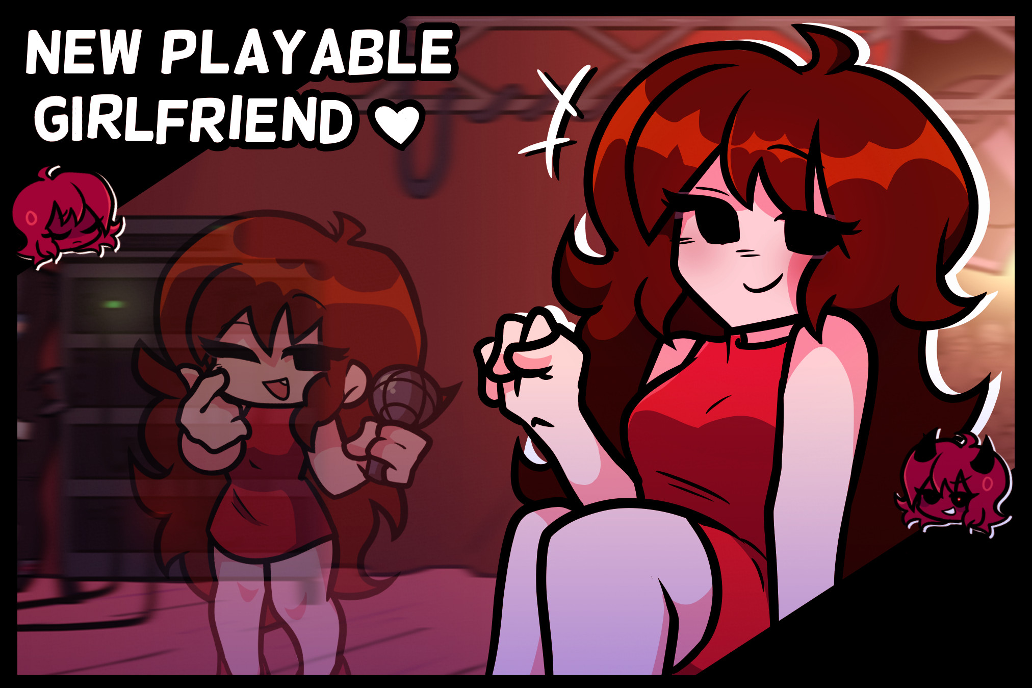 Soda's New Playable Girlfriend V2 [VSLICE SUPPORT] Mod for Friday Night ...
