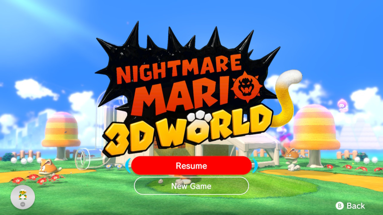 NIGHTMARE Mario 3D World Mod for Super Mario 3D World + Bowser's Fury ...