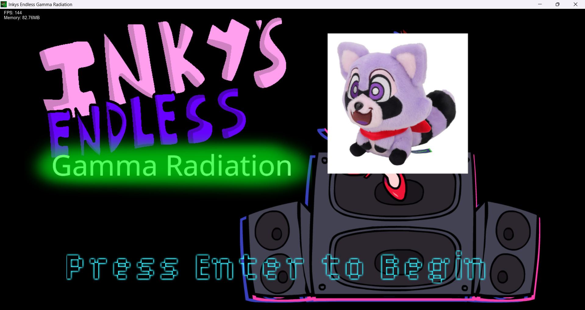Inky's Endless Gamma Radiation Mod for Friday Night Funkin' | FNF Mods