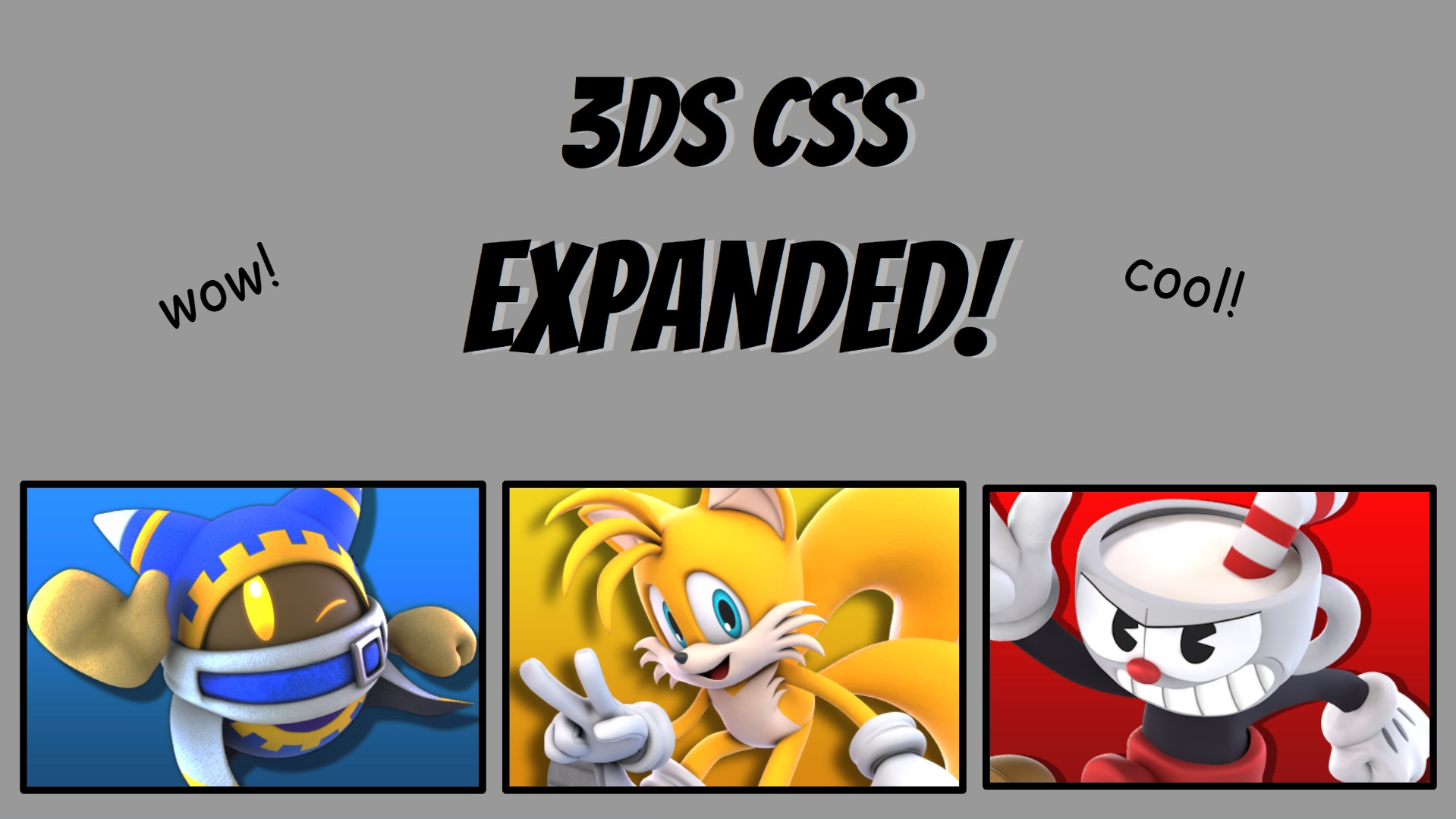 (WE HAVE MOVED) 3DS CSS Expanded! Mod for Super Smash Bros. Ultimate ...