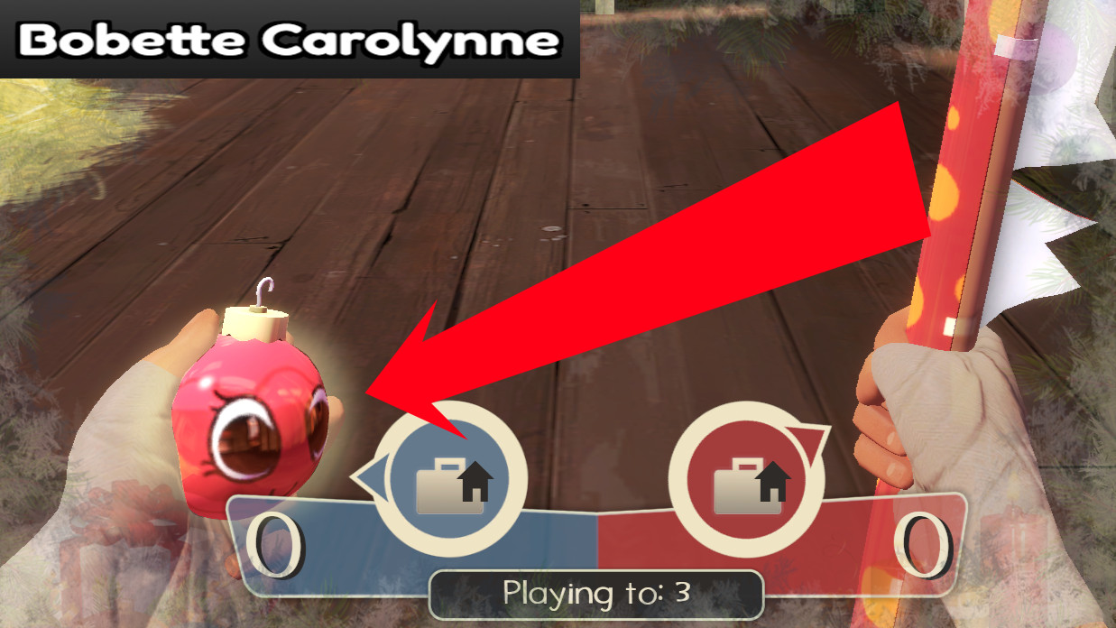 Bobette over Wrap Assassin Bauble Mod for Team Fortress 2 | TF2 Mods