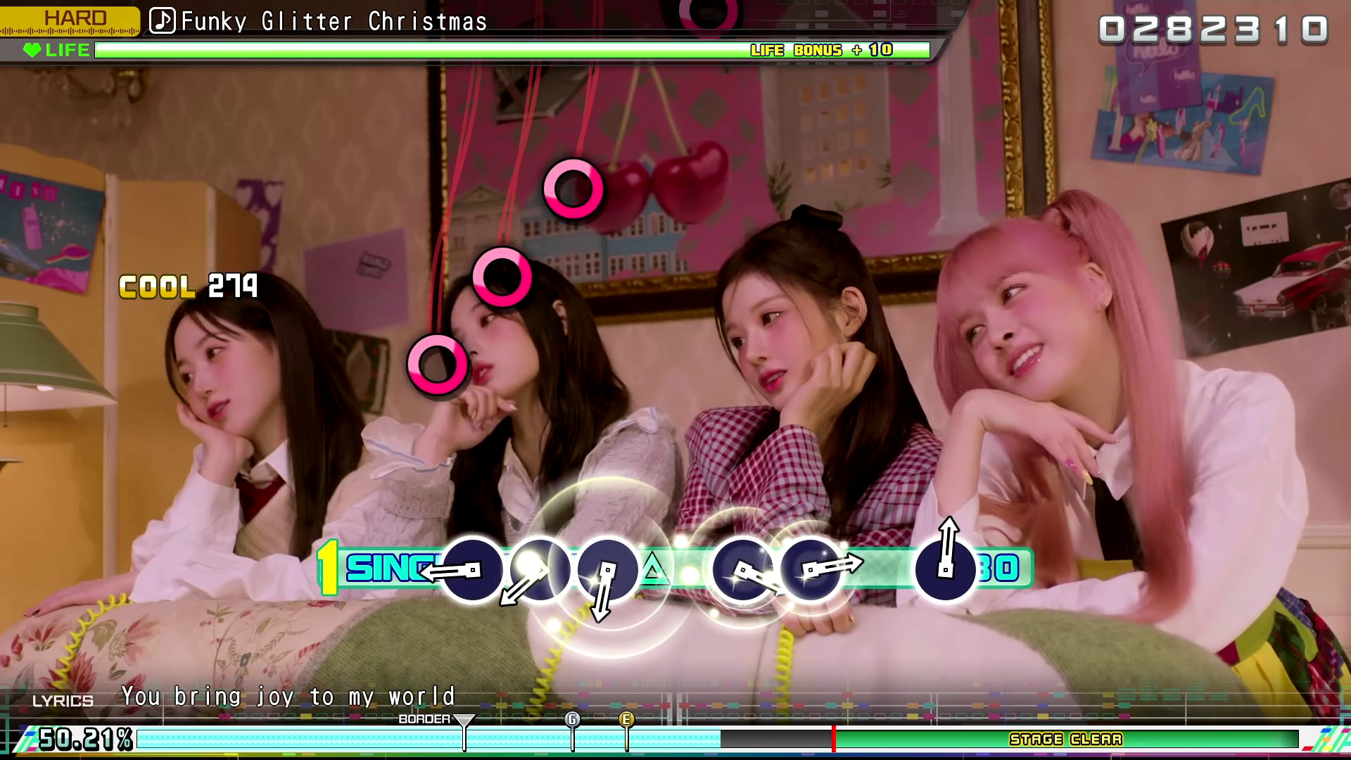 Funky Glitter Christmas Mod for Hatsune Miku: Project DIVA Mega Mix+ ...