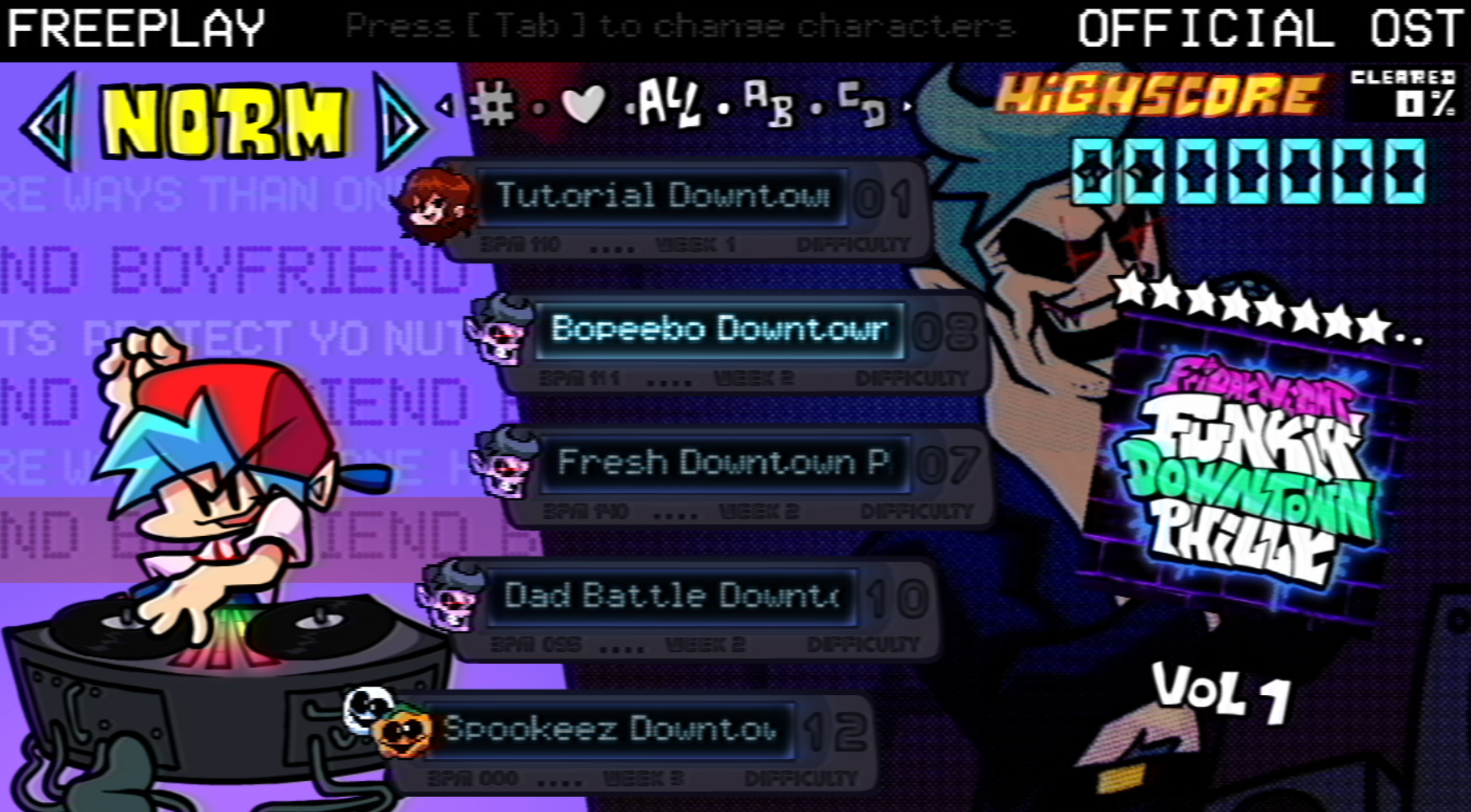 Downtown Philly Mod for Friday Night Funkin' | FNF Mods