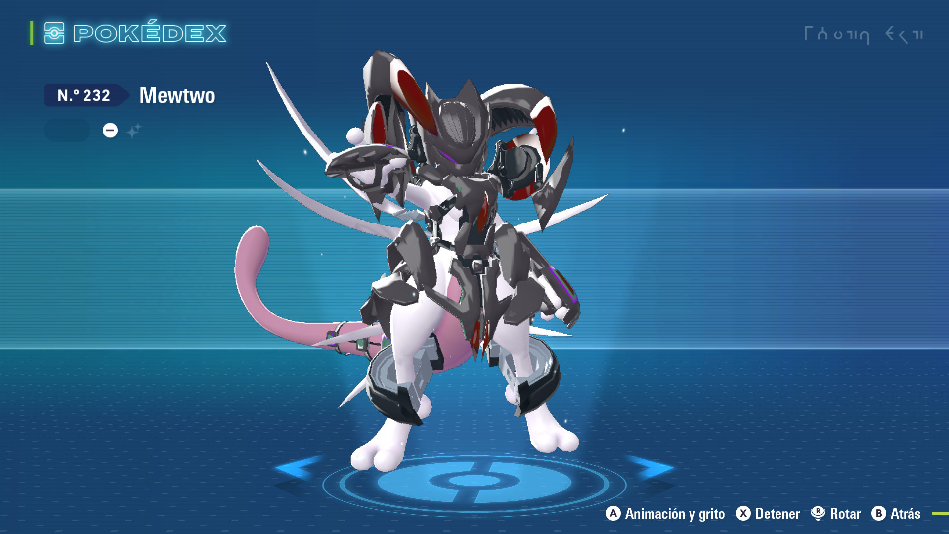 Armored Mewtwo Mod for Pokémon Legends: Z-A | Pokemon ZA Mods
