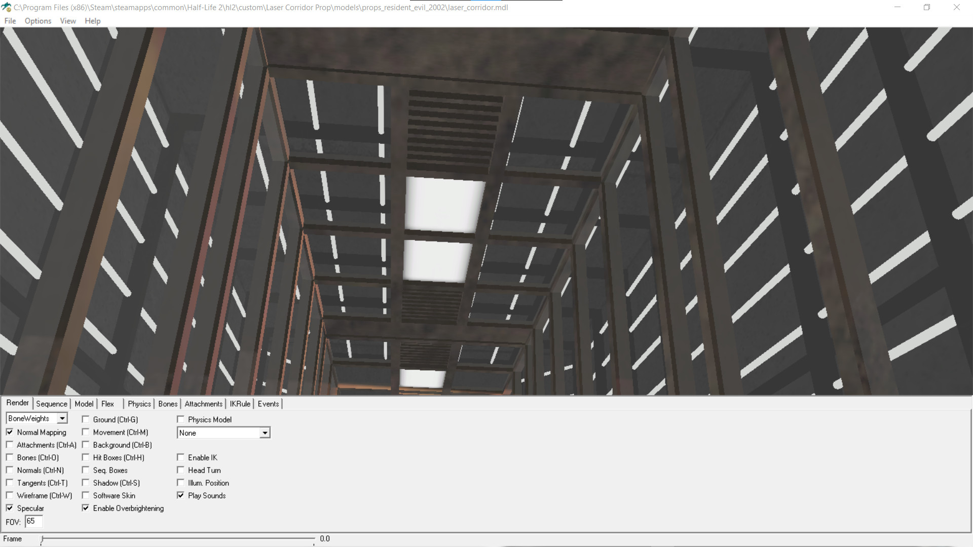 Laser corridor Mod for Half-Life 2 | HL2 Mods
