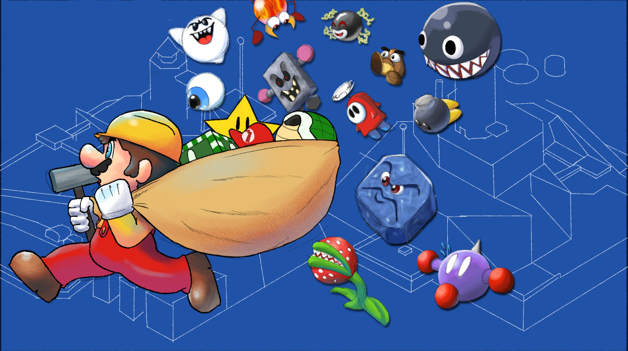 Mario Builder 64 Mod for Super Mario 64 | SM64 Mods