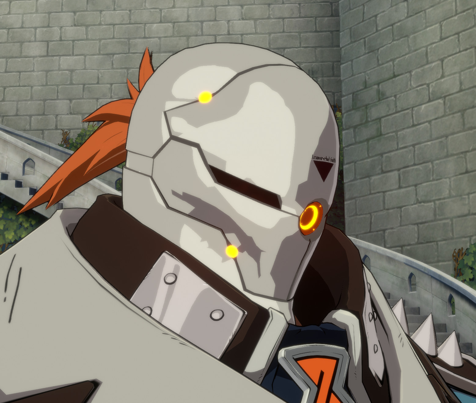 Gray Fox Helmet for Potemkin Mod for GUILTY GEAR -STRIVE- | GGST Mods